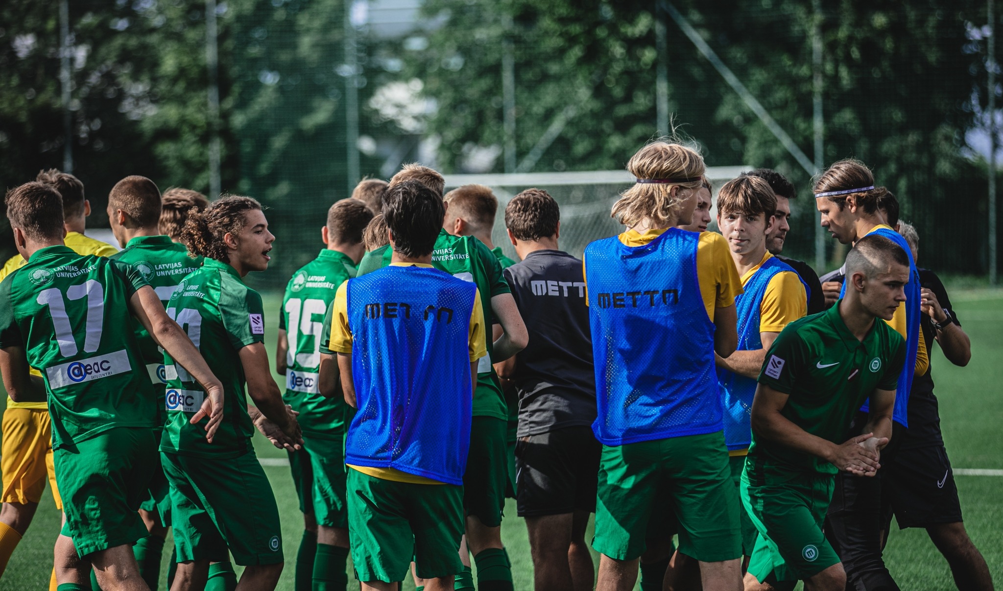 FK Metta/Latvijas Universitāte spēles izskaņā piekāpjas Riga FC-2 - FS ...
